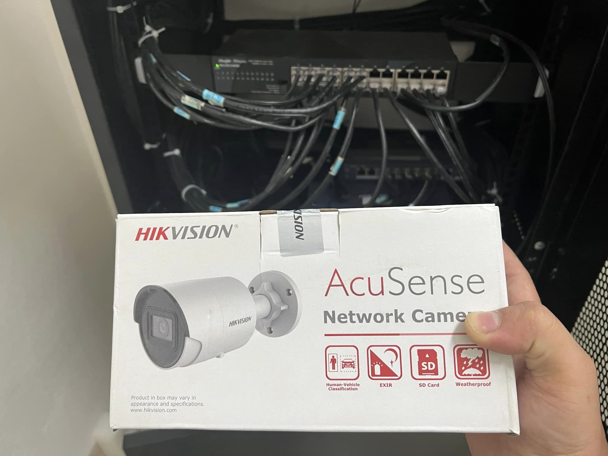 Công trình với Camera Hikvision Acusense – Thiết bị điện thông minh ...